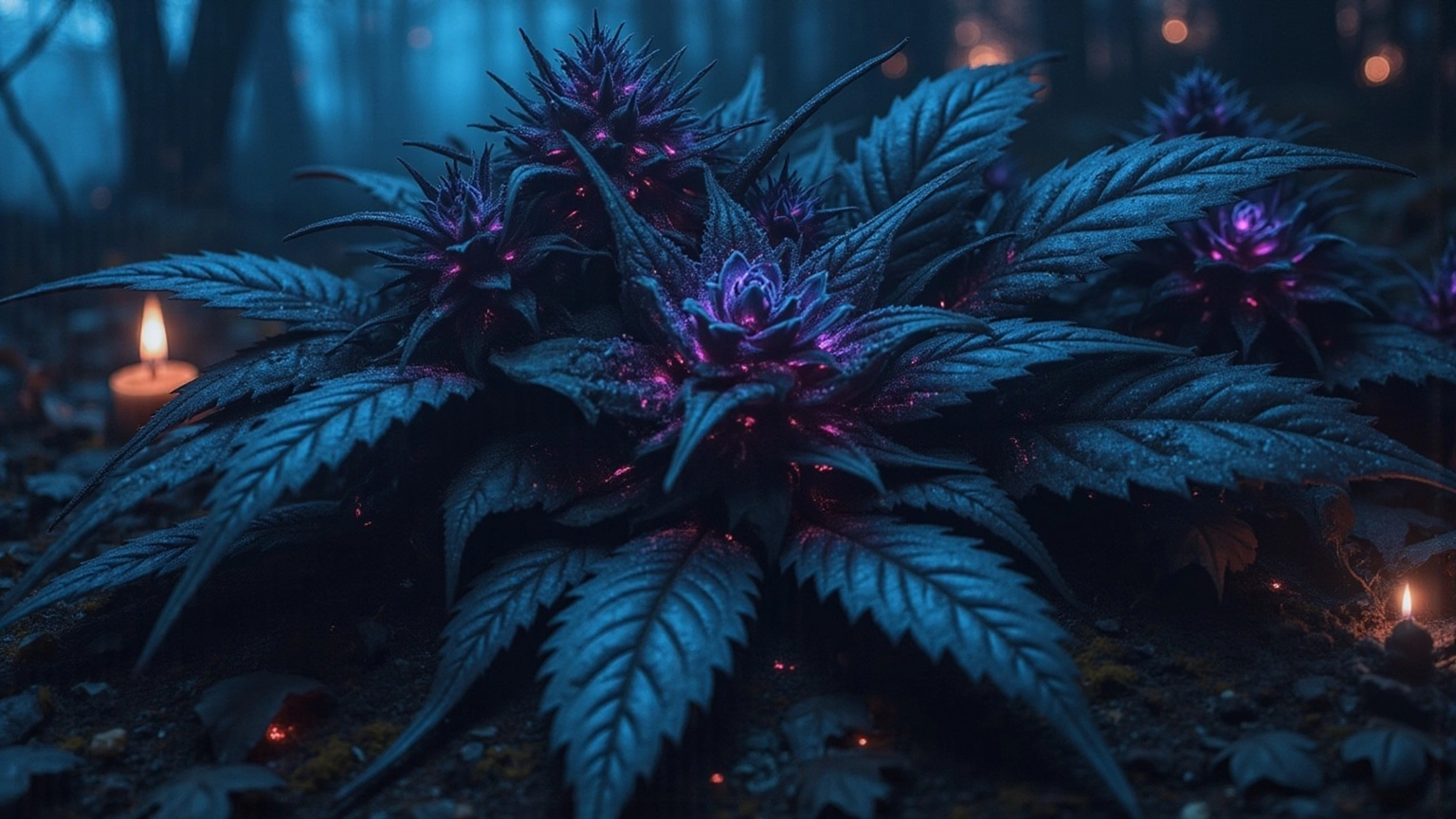 Gothic Elegance: Blue Dream THCA Flower
