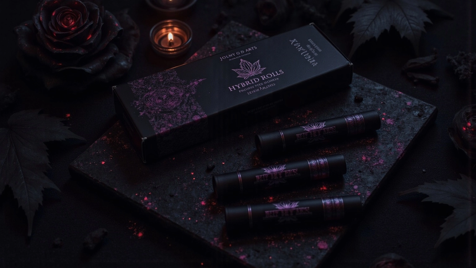 Gothic Elegance: Darc Arts Hybrid Pre-Rolls