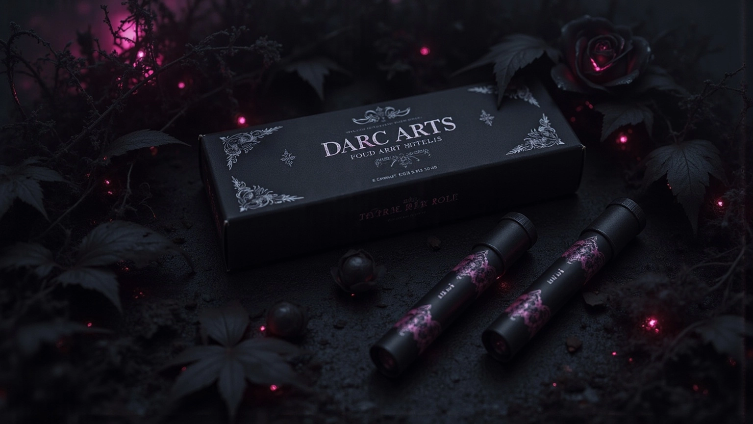 Gothic Elegance: Darc Arts THCA Pre-Rolls