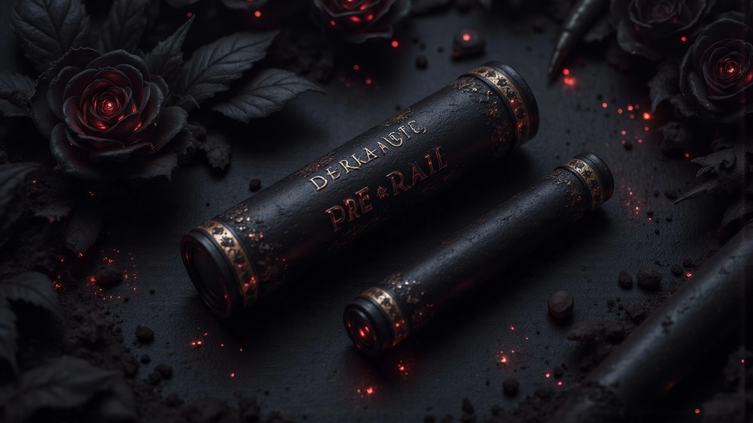 Gothic Elegance: Darc Arts THCA Pre-Rolls