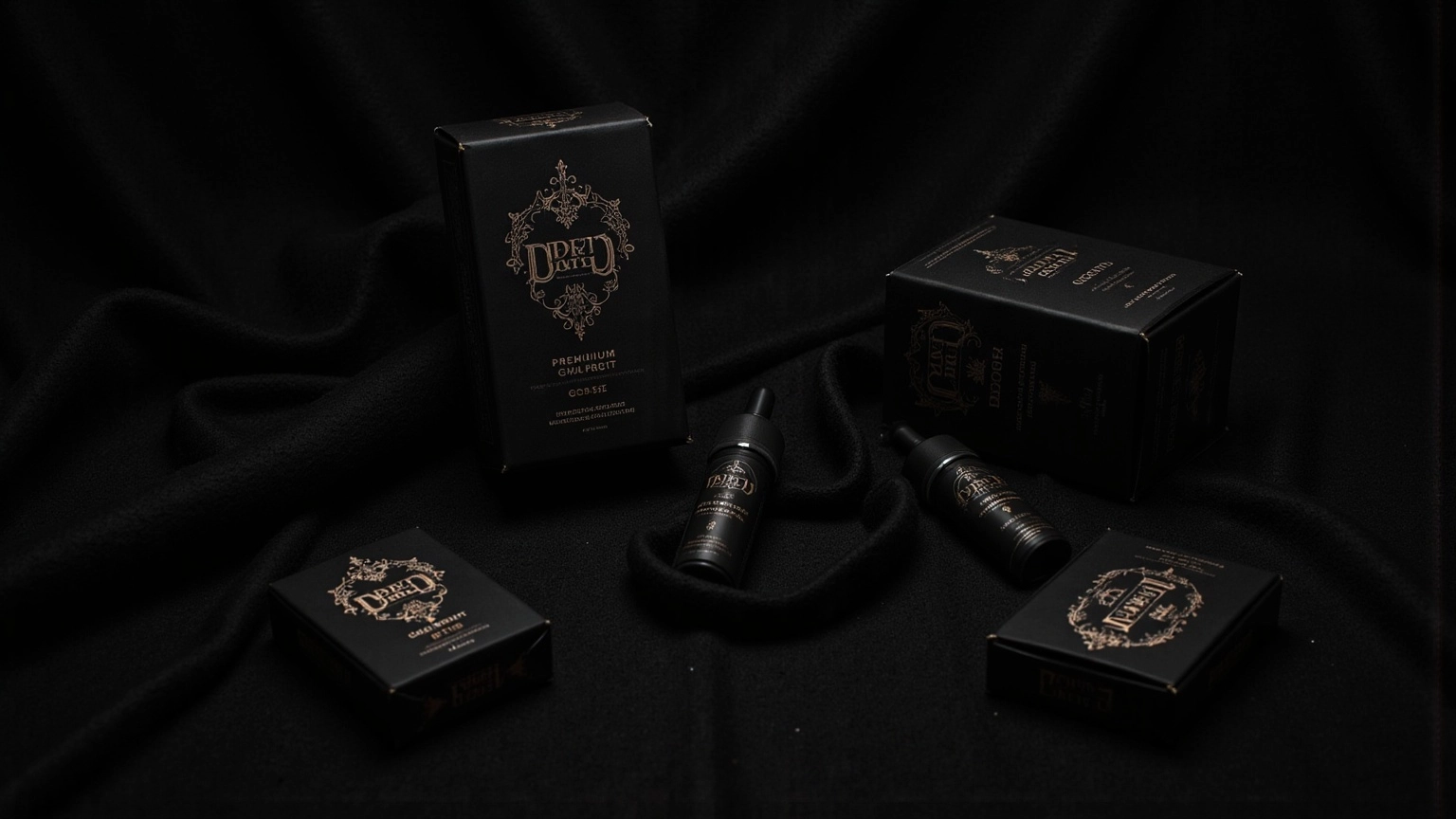Gothic Elegance in Cannabis Culture