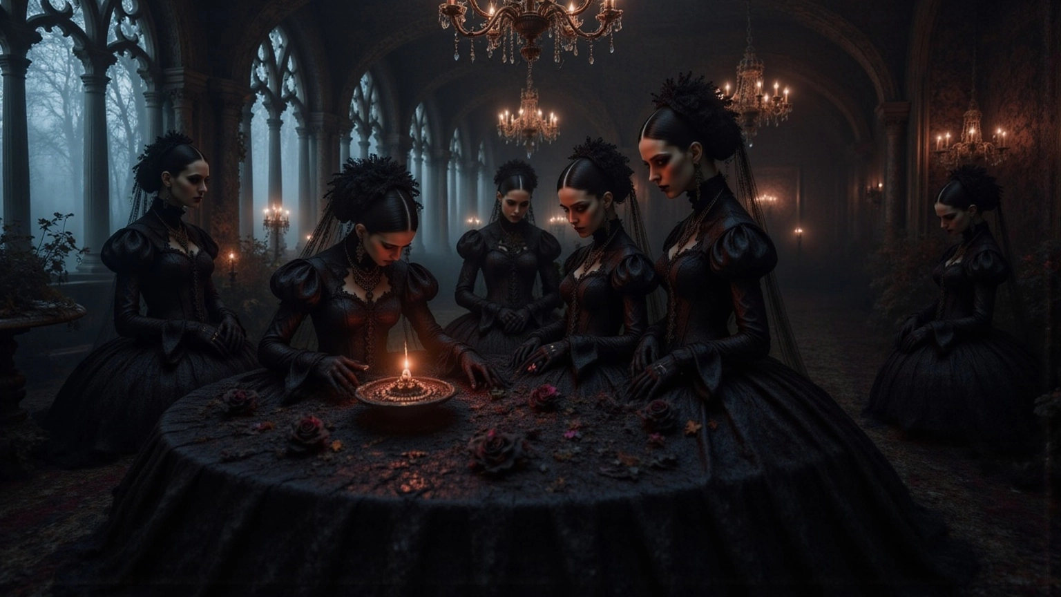 Gothic Elegance in the Marijuana Community