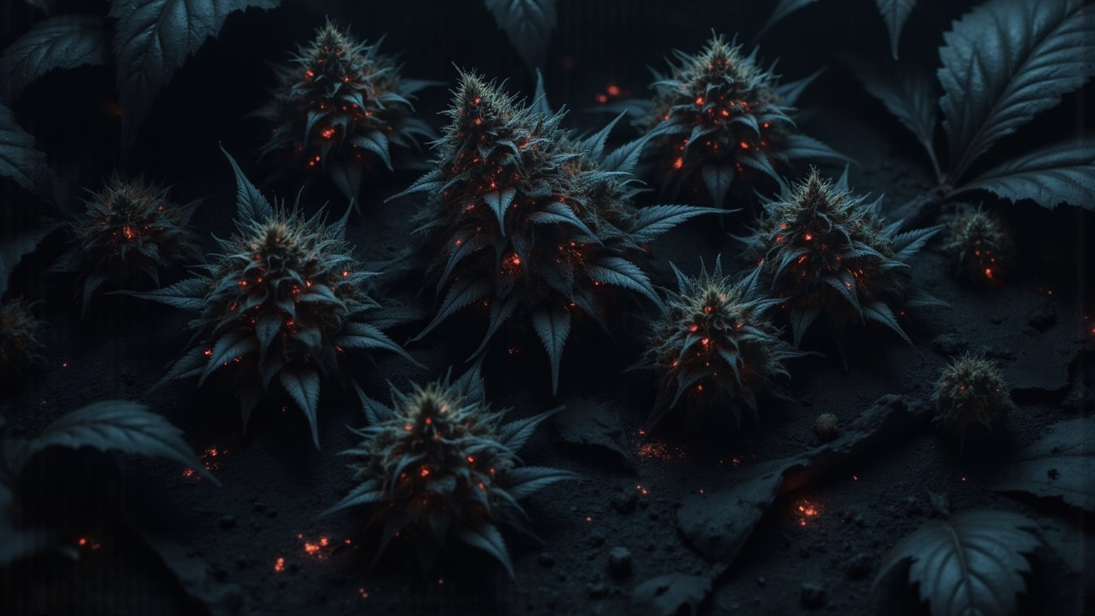 Gothic Elegance of Black Cookies Strain
