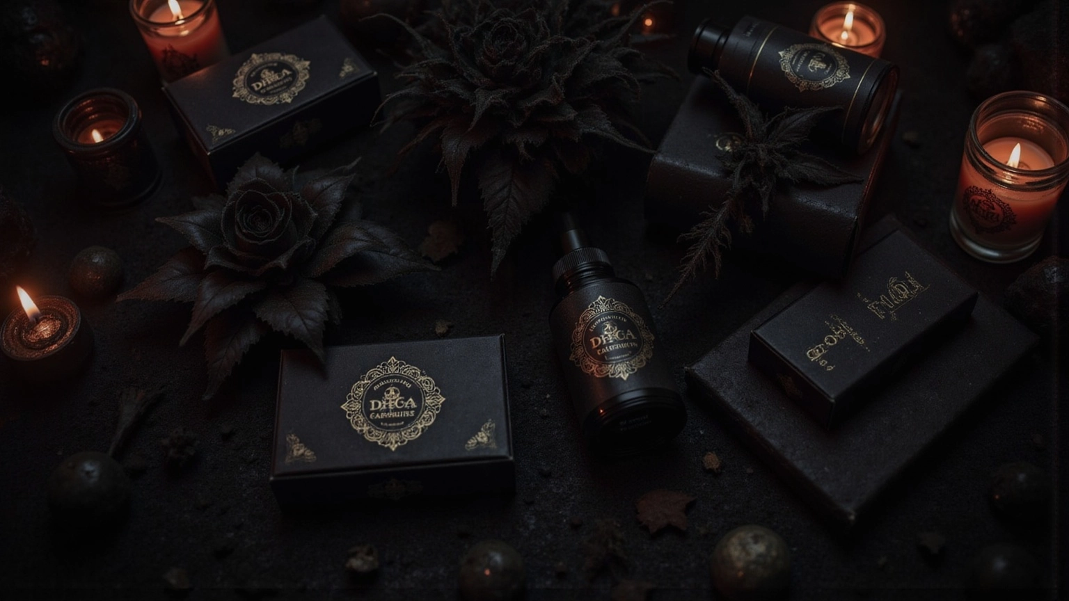 Gothic Elegance of Darc Arts THCA Products