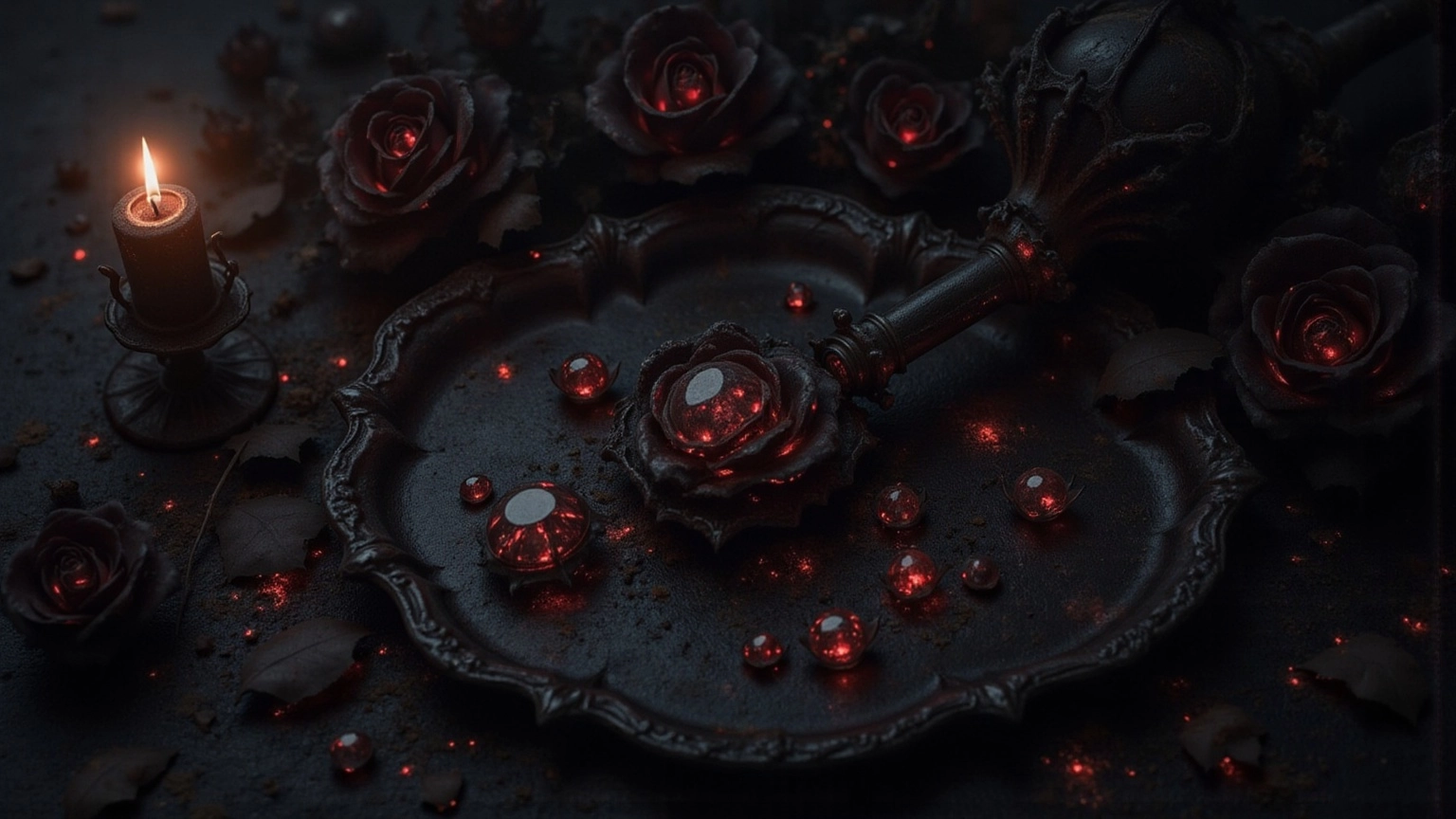 Gothic Elegance of Live Rosin Diamonds
