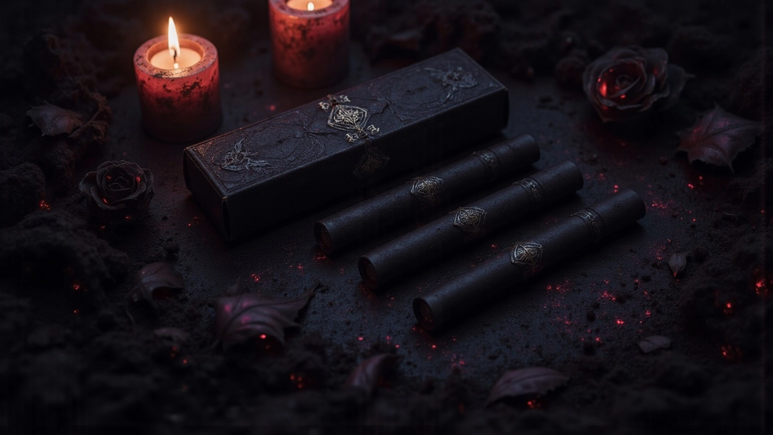 Gothic Elegance: Premium THCA Pre-Rolls