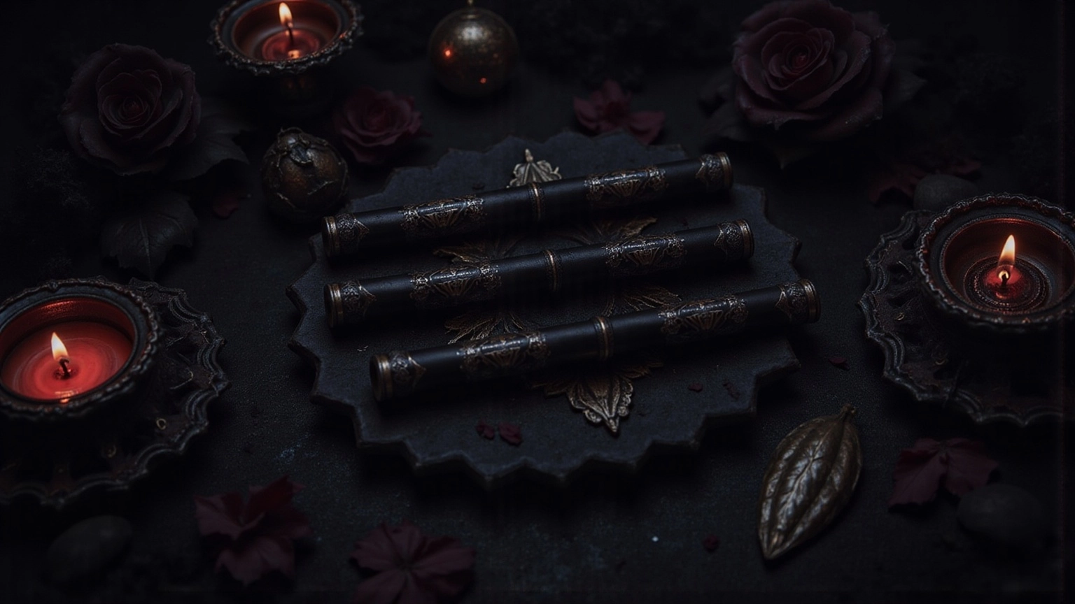 Gothic Elegance: Premium THCA Pre-Rolls
