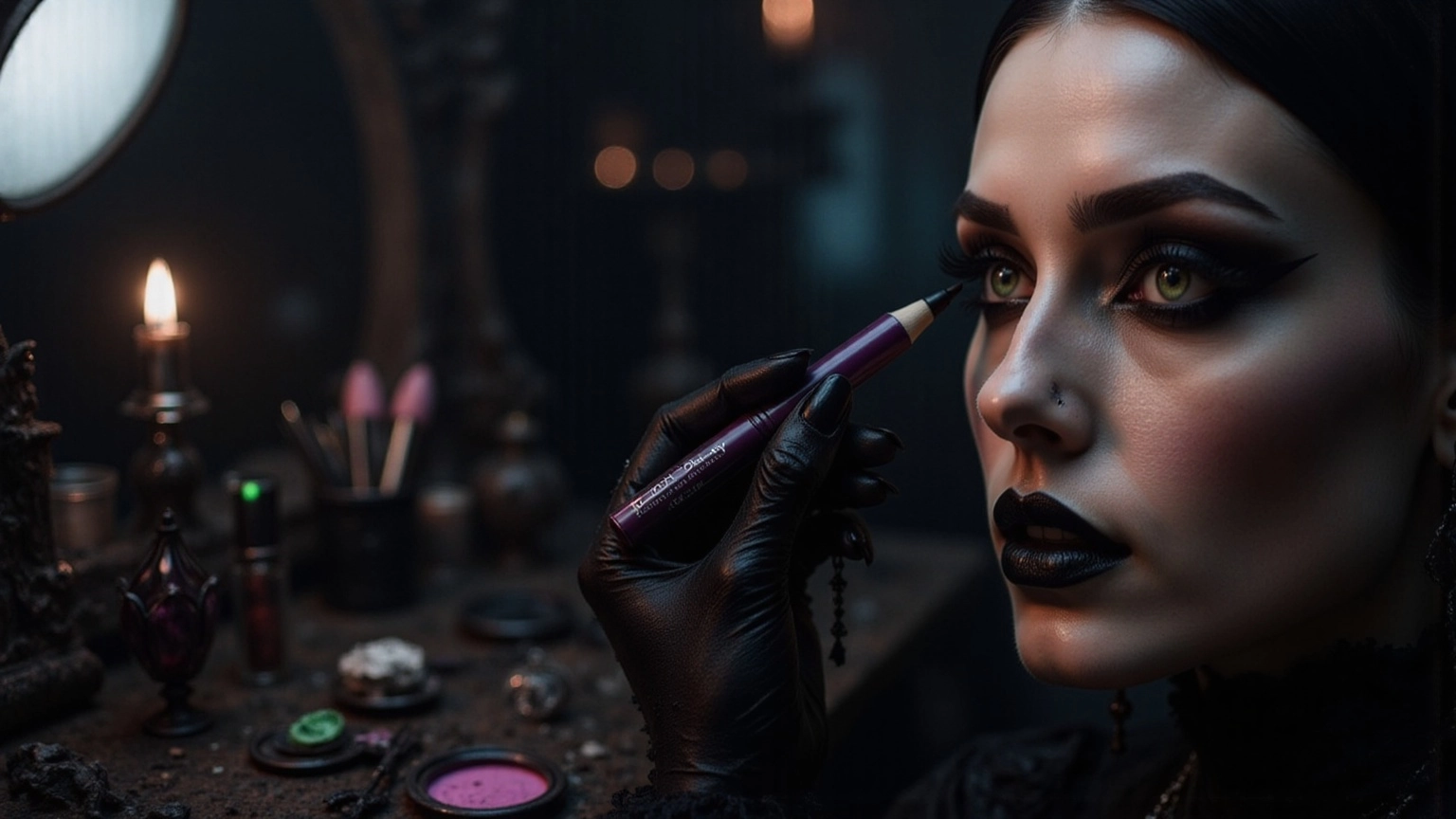 Gothic Eye Artistry with Urban Decay
