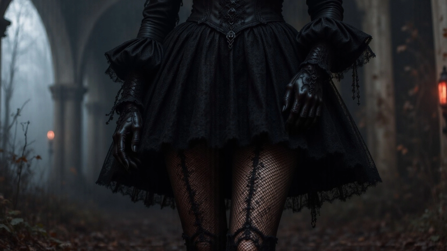 Gothic Fishnet Tights: A Dark Fashion Essential