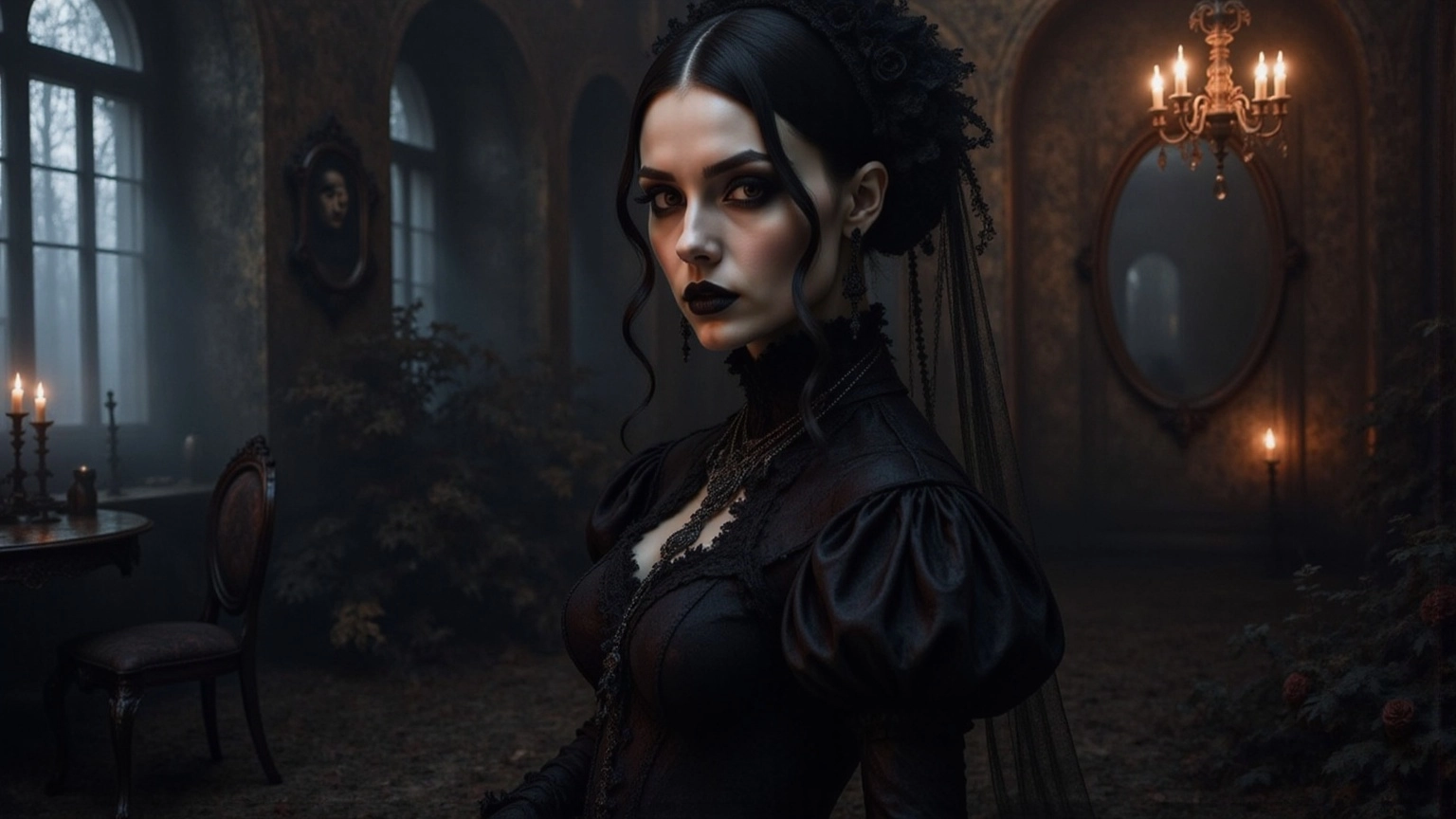 Gothic Hairstyles: Embrace Your Dark Flair