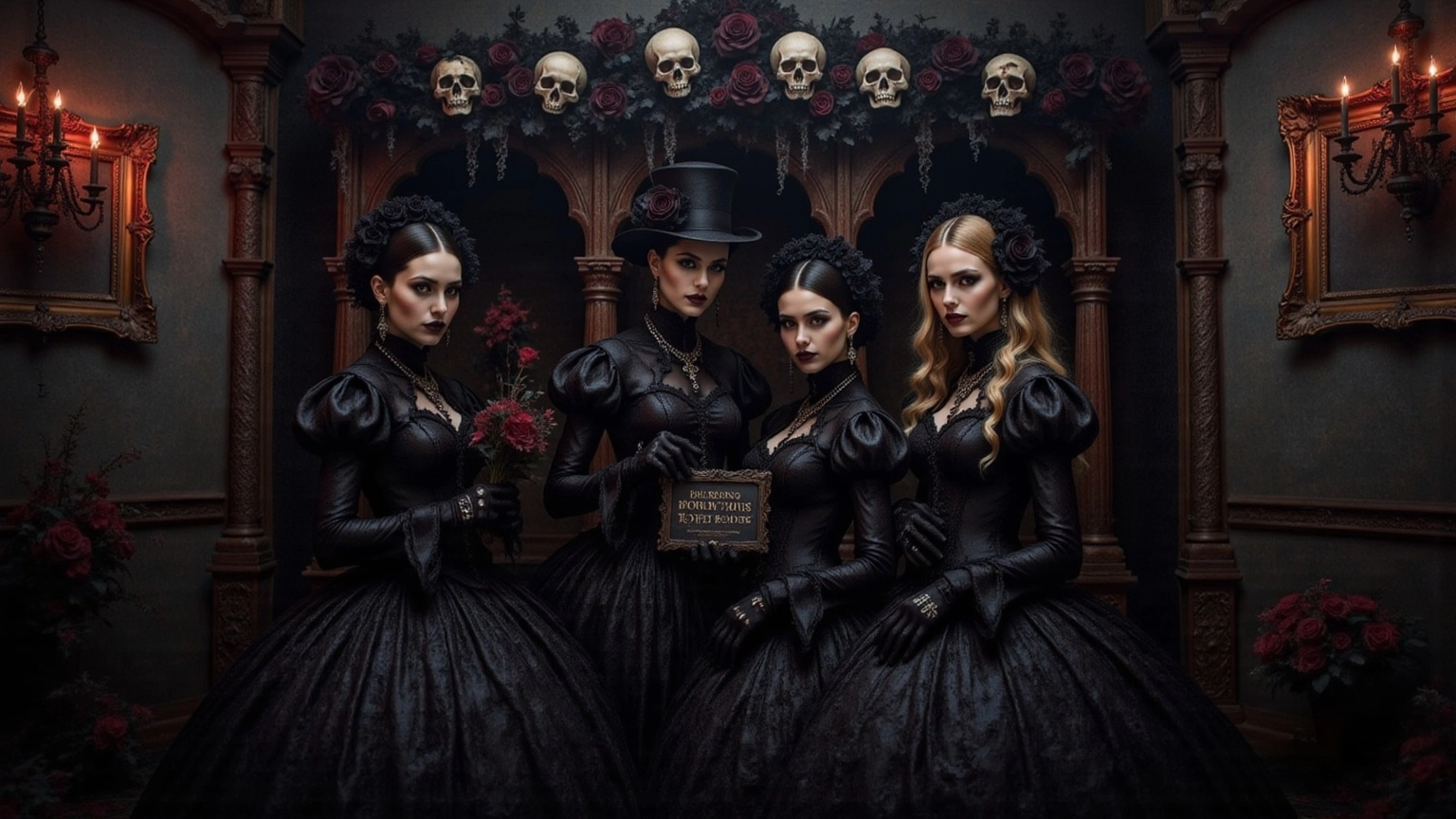 Gothic Haunted House Photo Booth