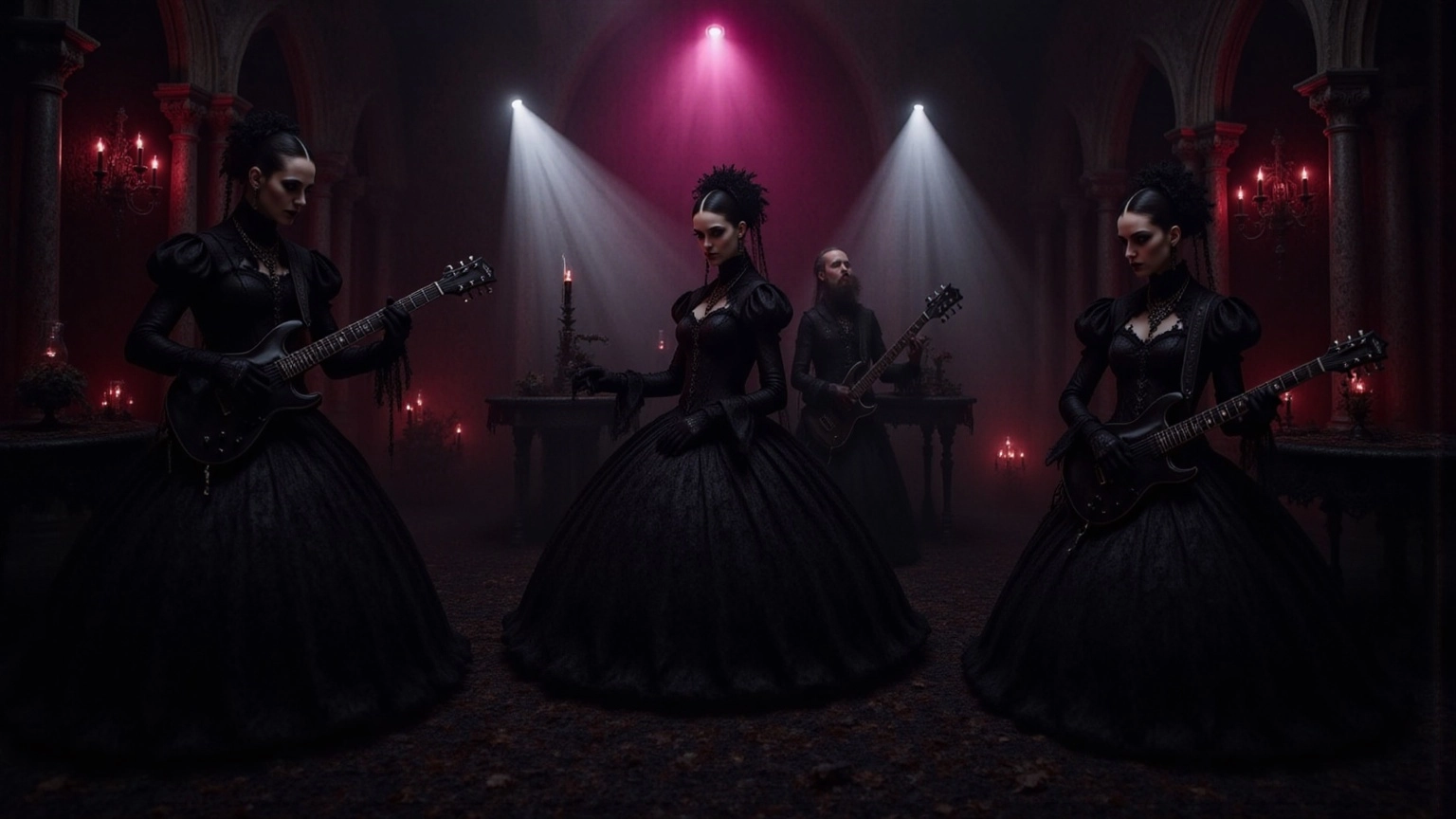 Gothic Metal Music Performance