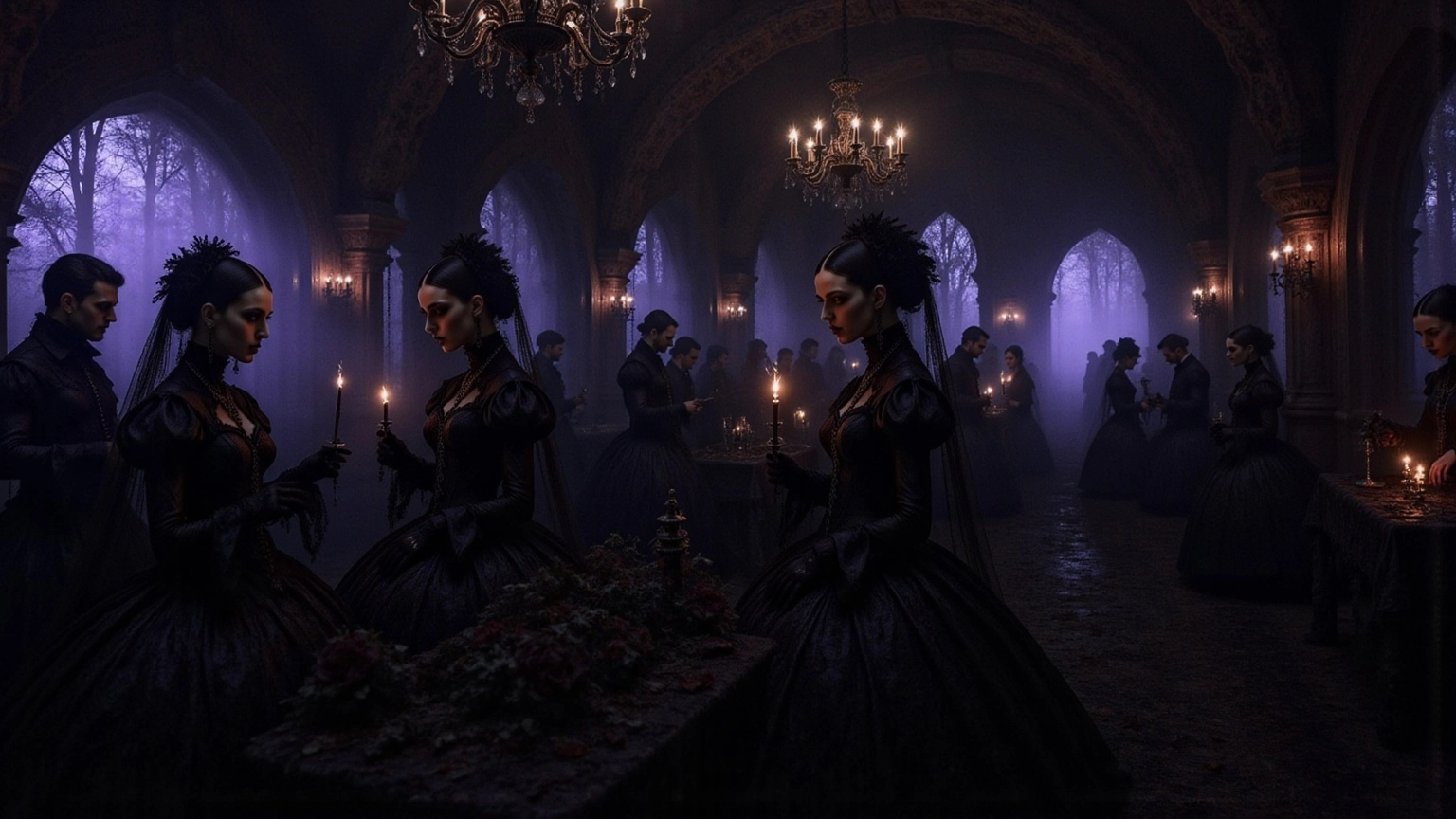 Gothic-Themed Event Experience
