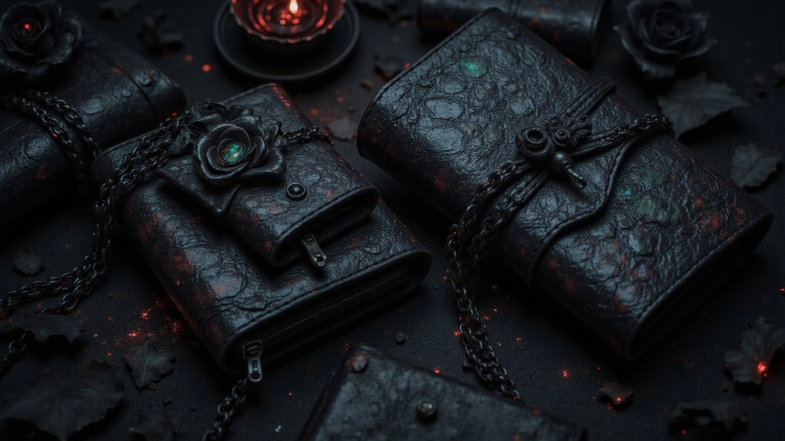 Gothic Wallets: A Dark Allure