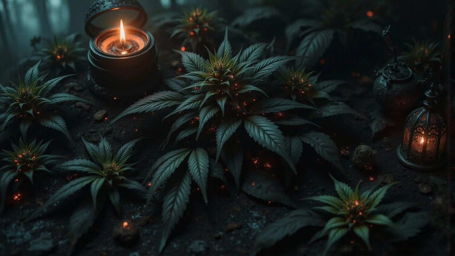 Gothic Wellness: Exploring THCA