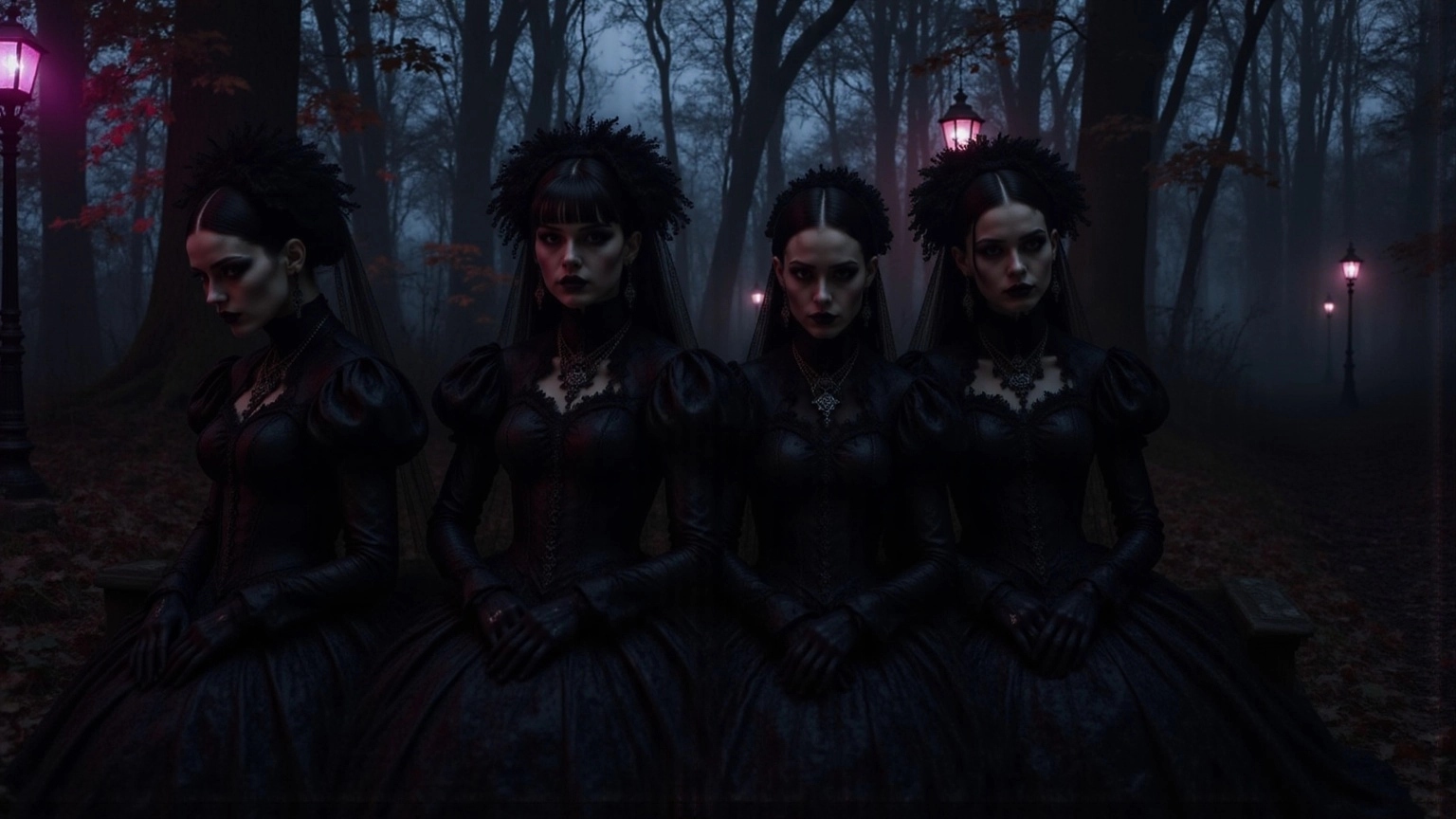 Goths Playing Hide and Seek