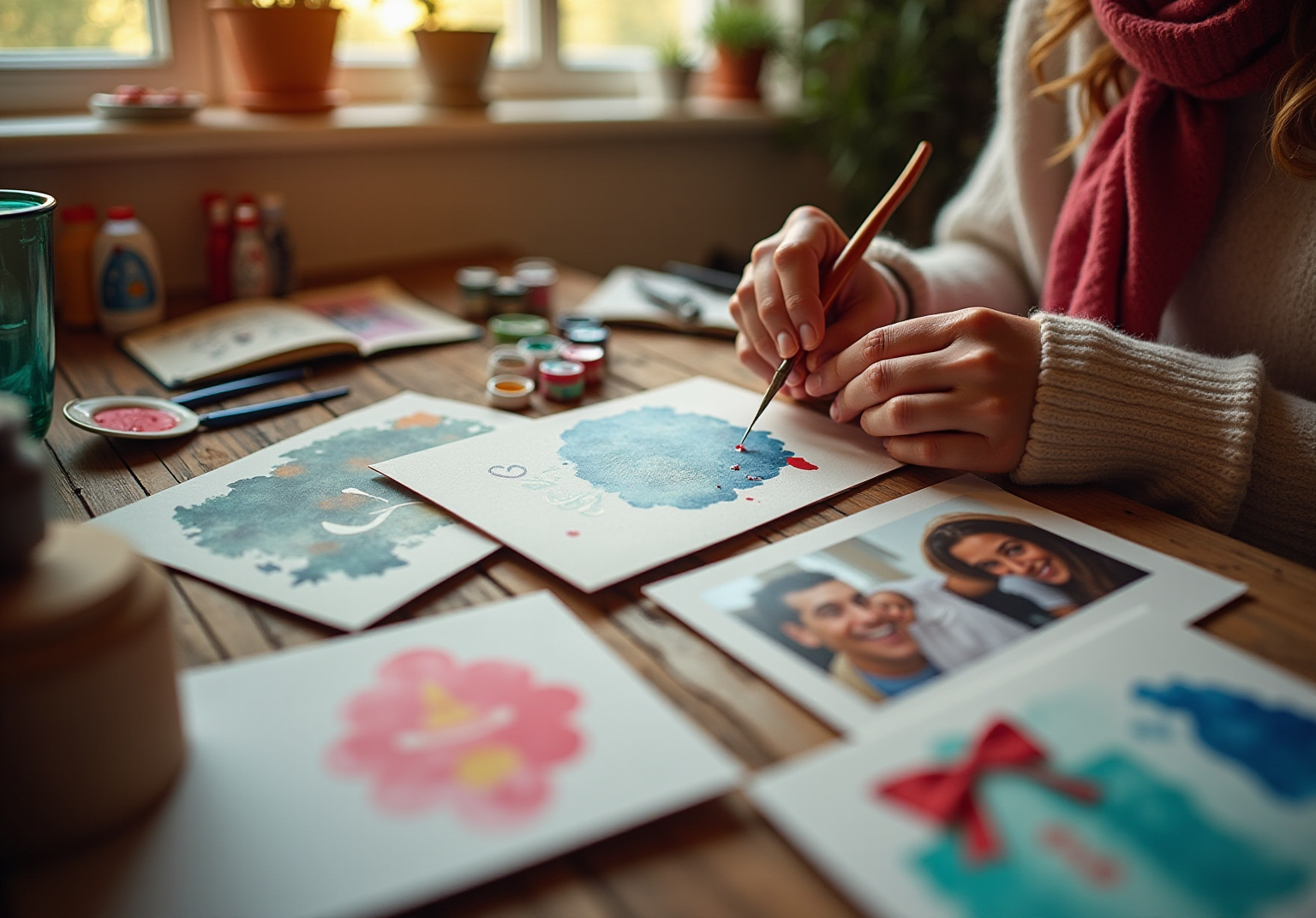 Creating Personalized Holiday Cards Creating Personalized Holiday Cards