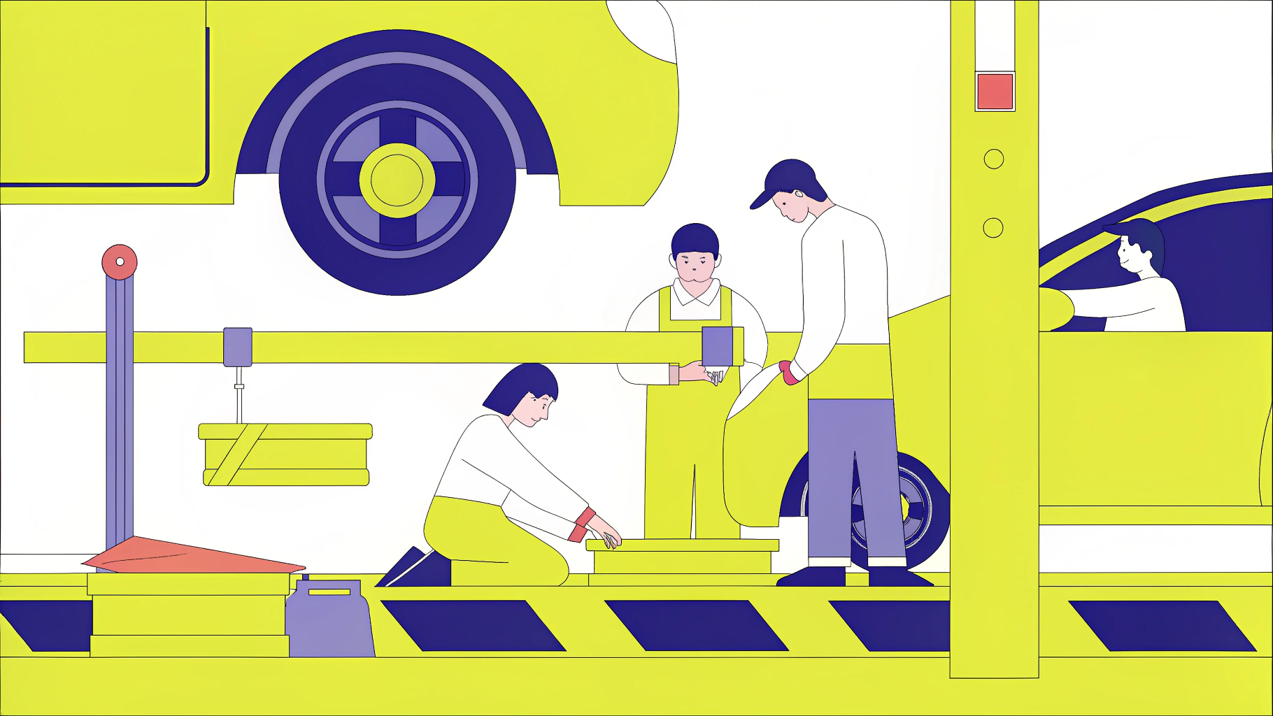 Aspiring Technicians in Mechanical Engineering Workshop