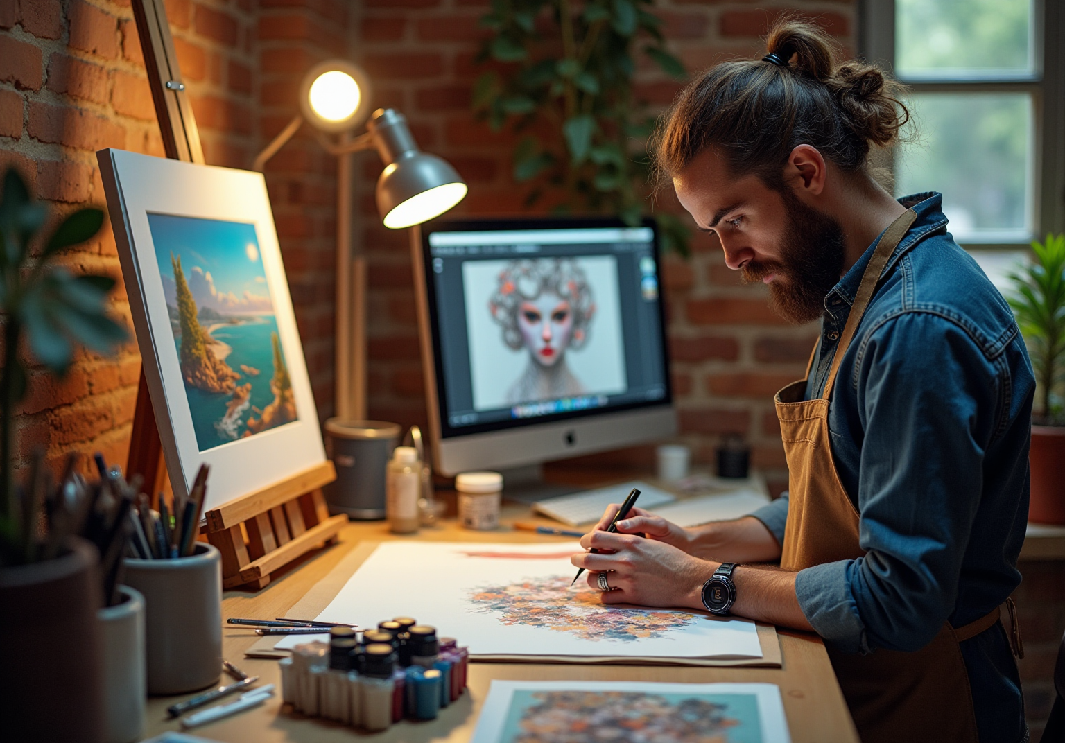 Artist's Workspace: Pricing Strategy in Action Artist's Workspace: Pricing Strategy in Action