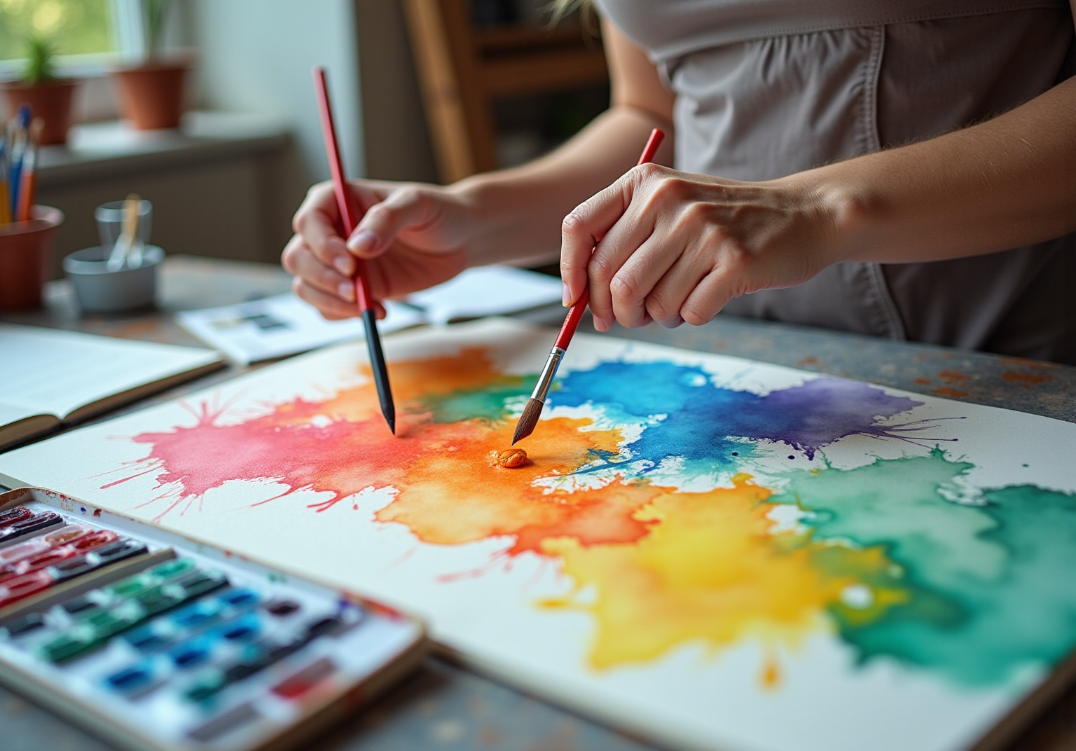Embracing Experimentation in Watercolor Painting