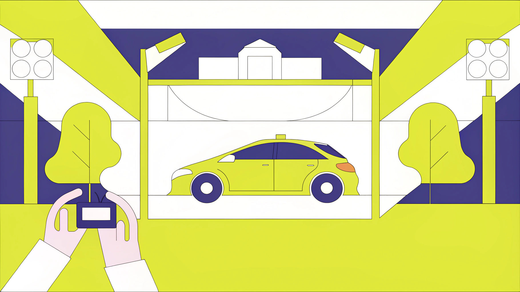 Dynamic Vehicle Delivery in Urban Setting
