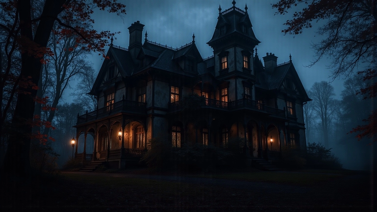 Haunted Deering Estate at Twilight