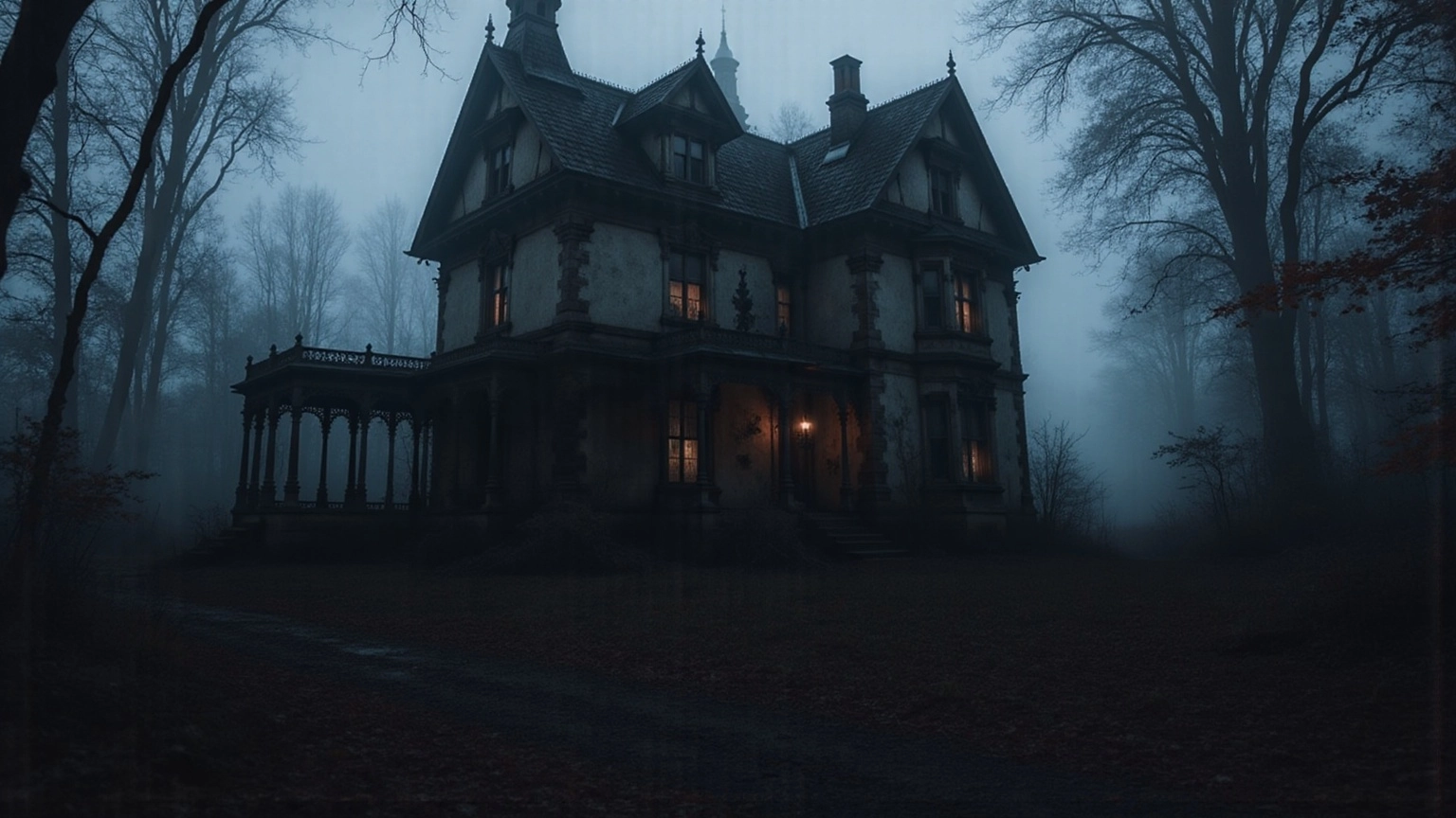 Haunting Gothic Film Setting