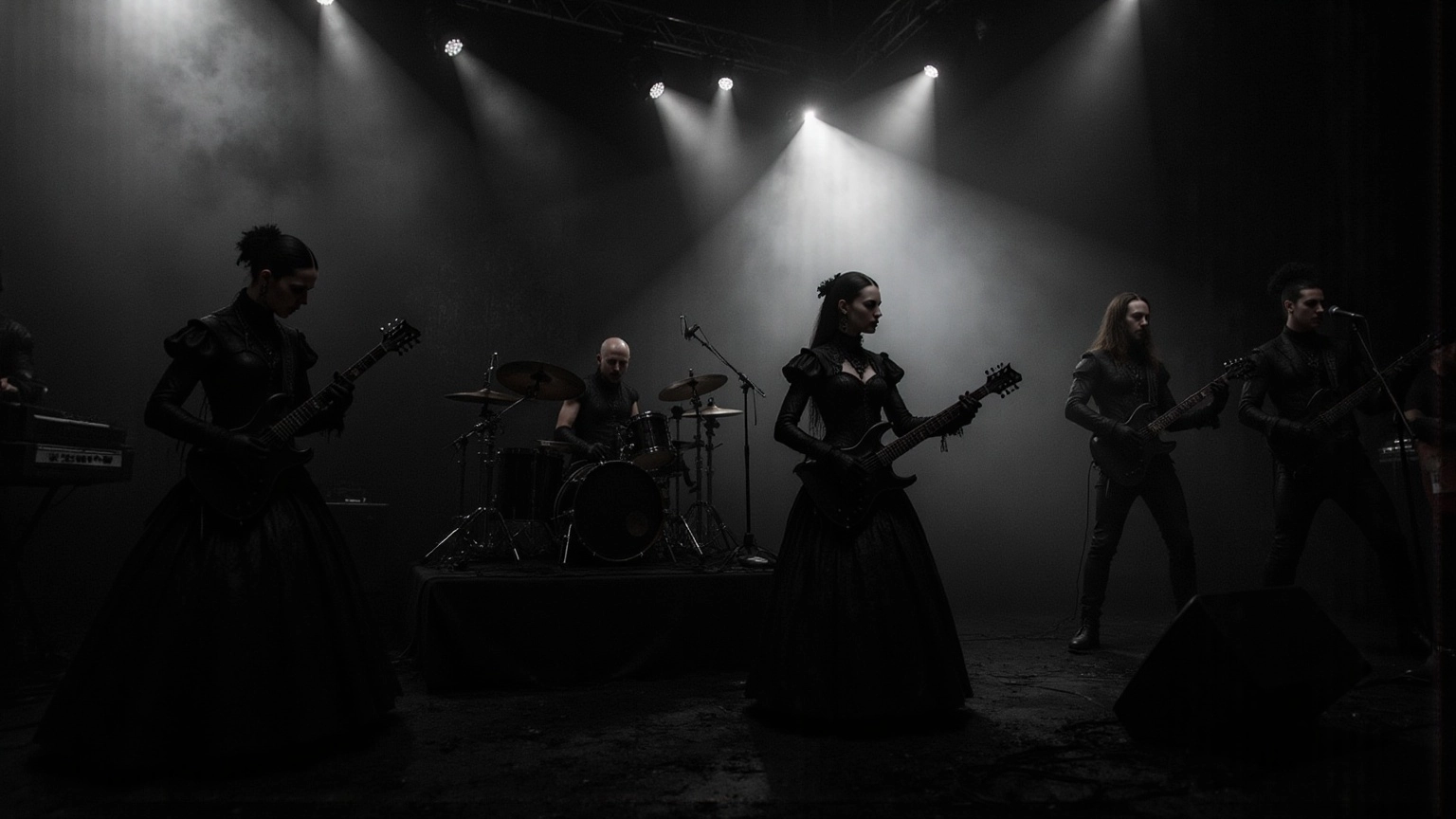Haunting Performance of Gothic Metal