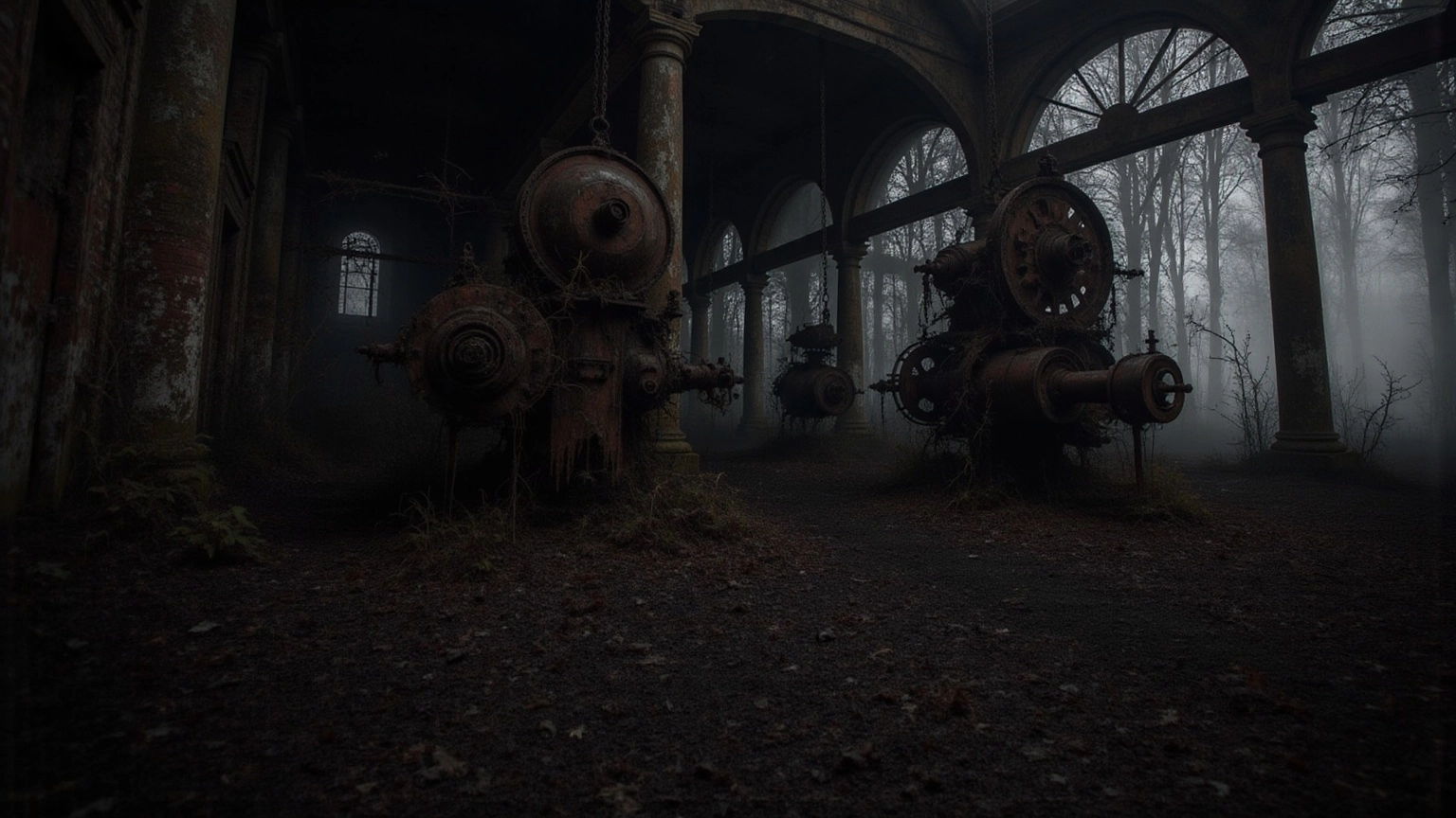 Haunting Ruins of Avondale Mills