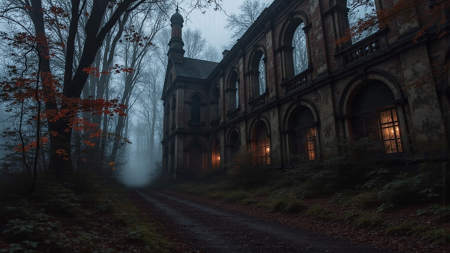 Haunting Ruins of the Old Adam Scheidt Plant