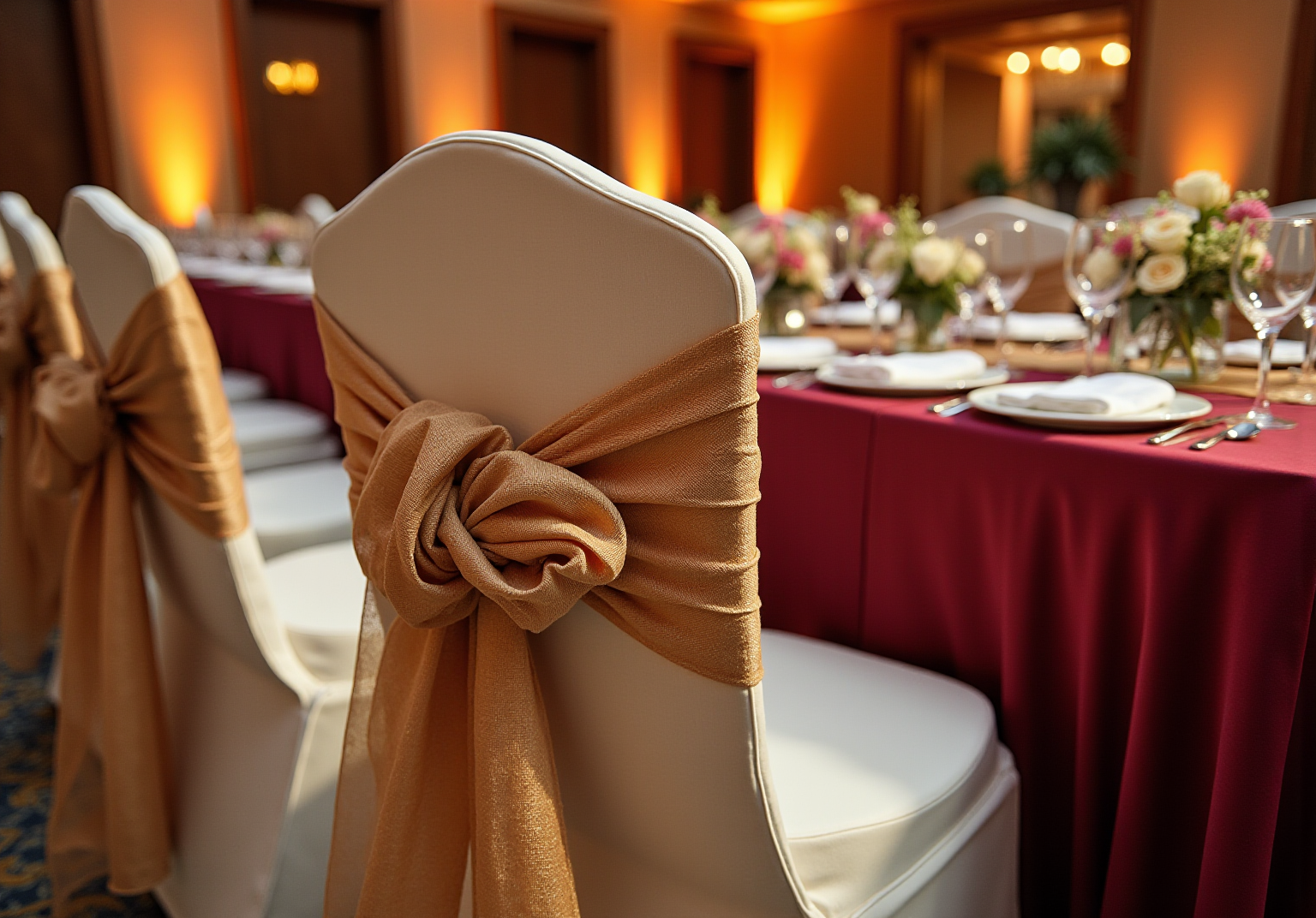 Master Chair Cover Sashes: Enhance Your Event Decor with Style
