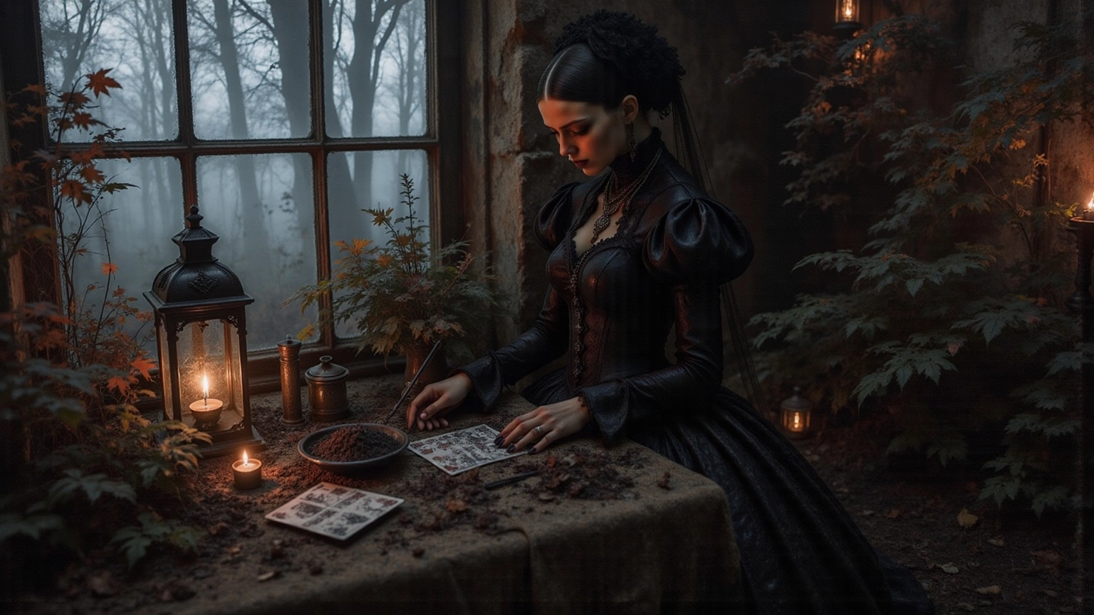 Herbalist in Appalachian Folk Magic