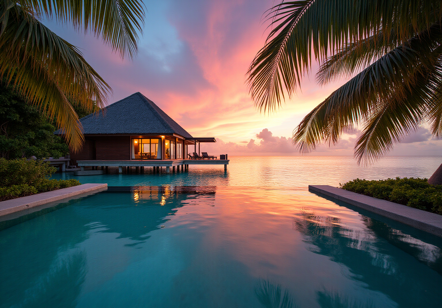 Romantic Overwater Villa at Anantara Veli Maldives