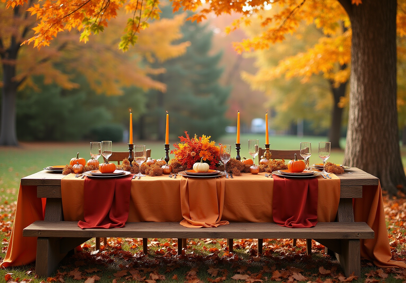 Master Fall Table Cloth Selection: Tips for Event Planners