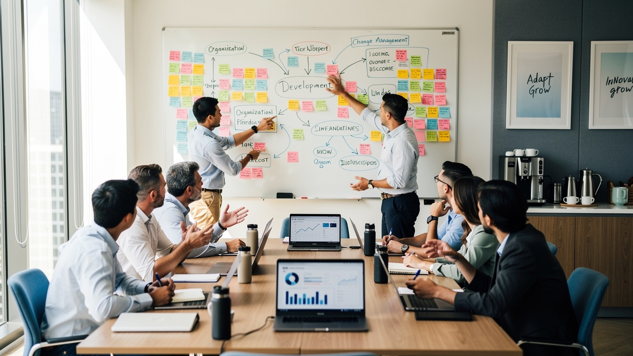 5 Pasos para el Desarrollo Organizacional y Gestión del Cambio