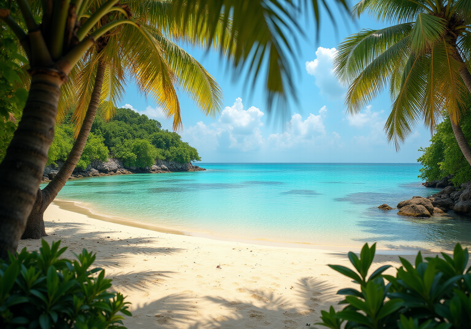 Tropical Paradise in the Maldives
