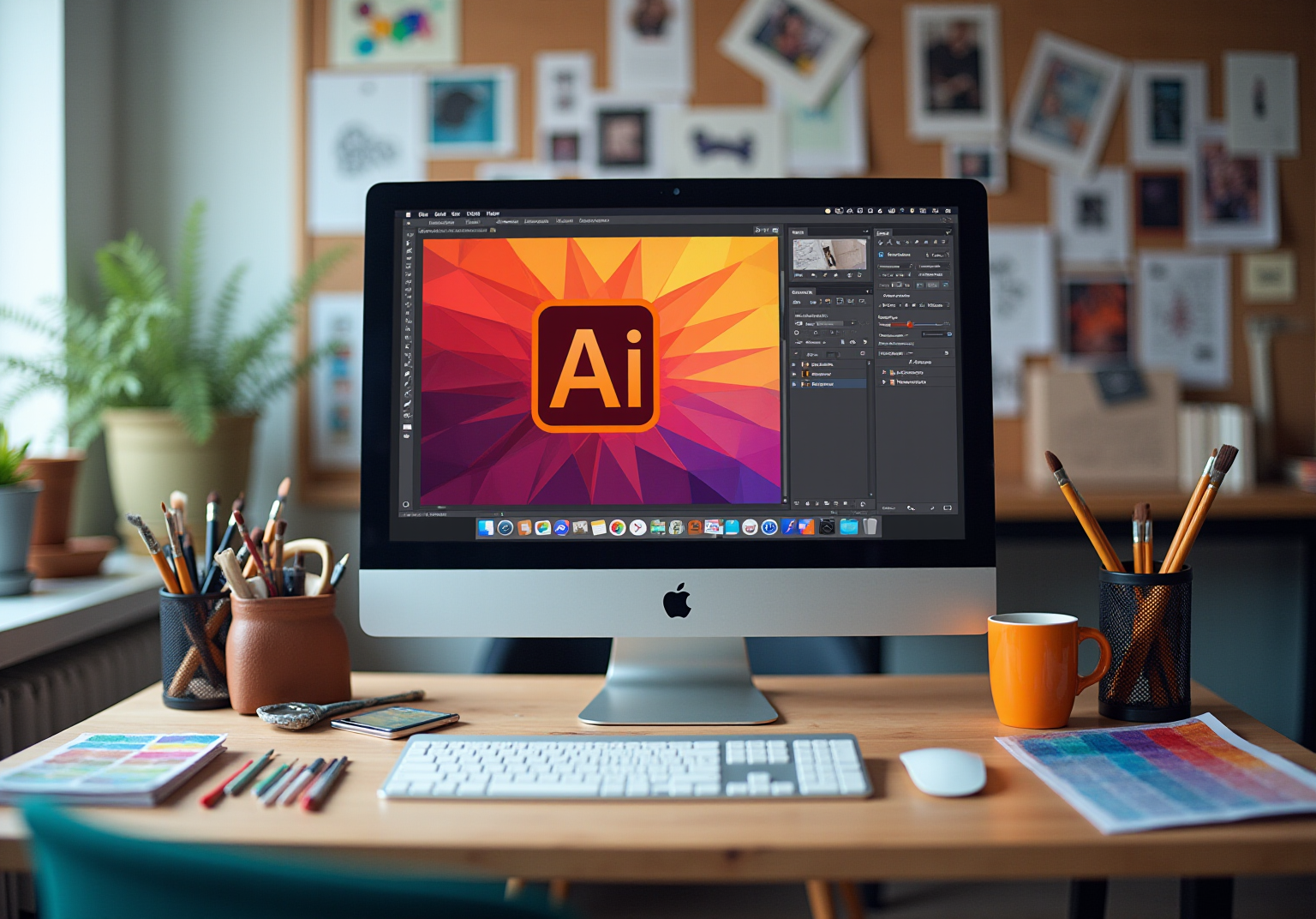 Inspiring Creative Workspace for Design Inspiring Creative Workspace for Design