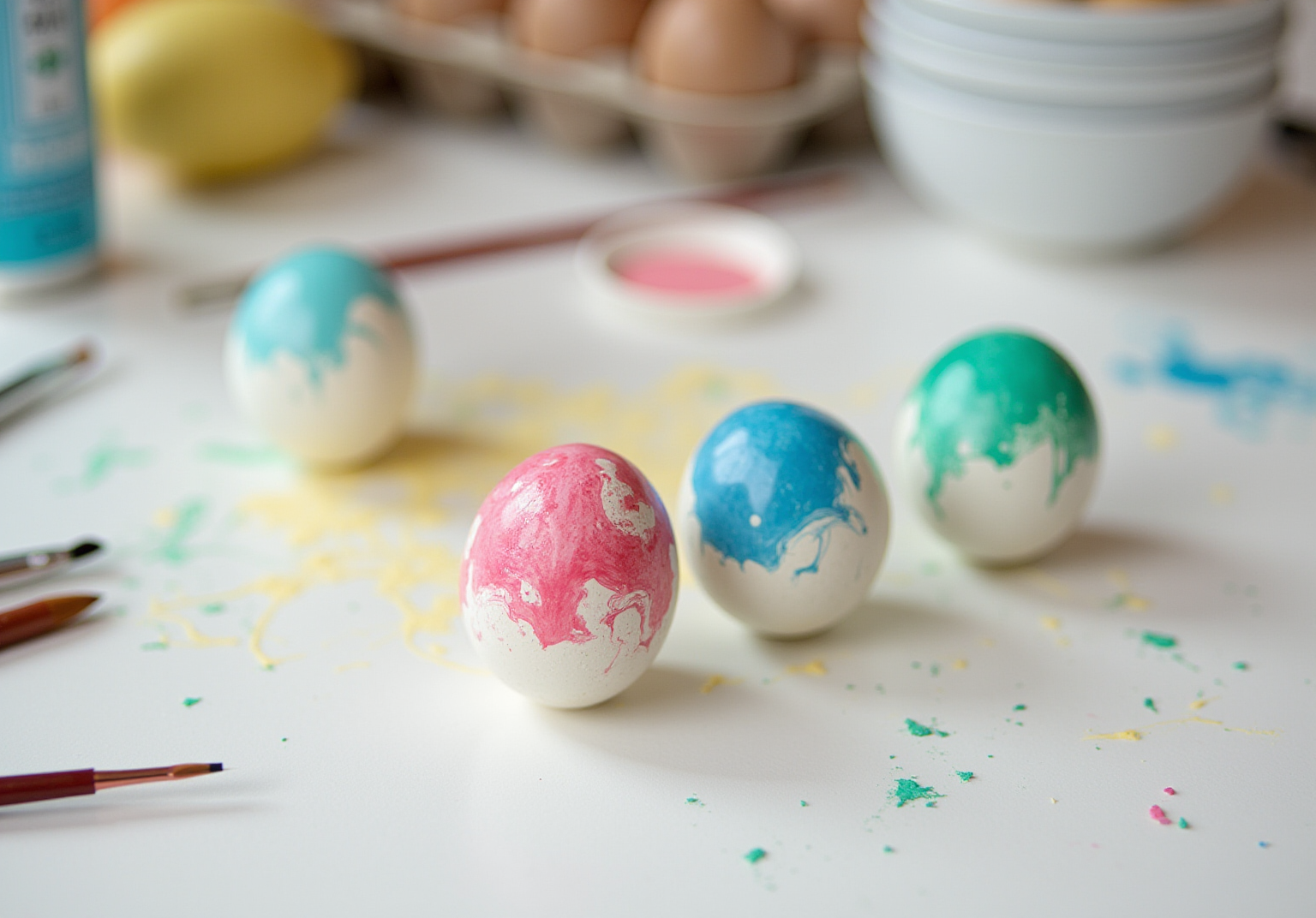 Preserving Watercolor-Painted Easter Eggs Preserving Watercolor-Painted Easter Eggs