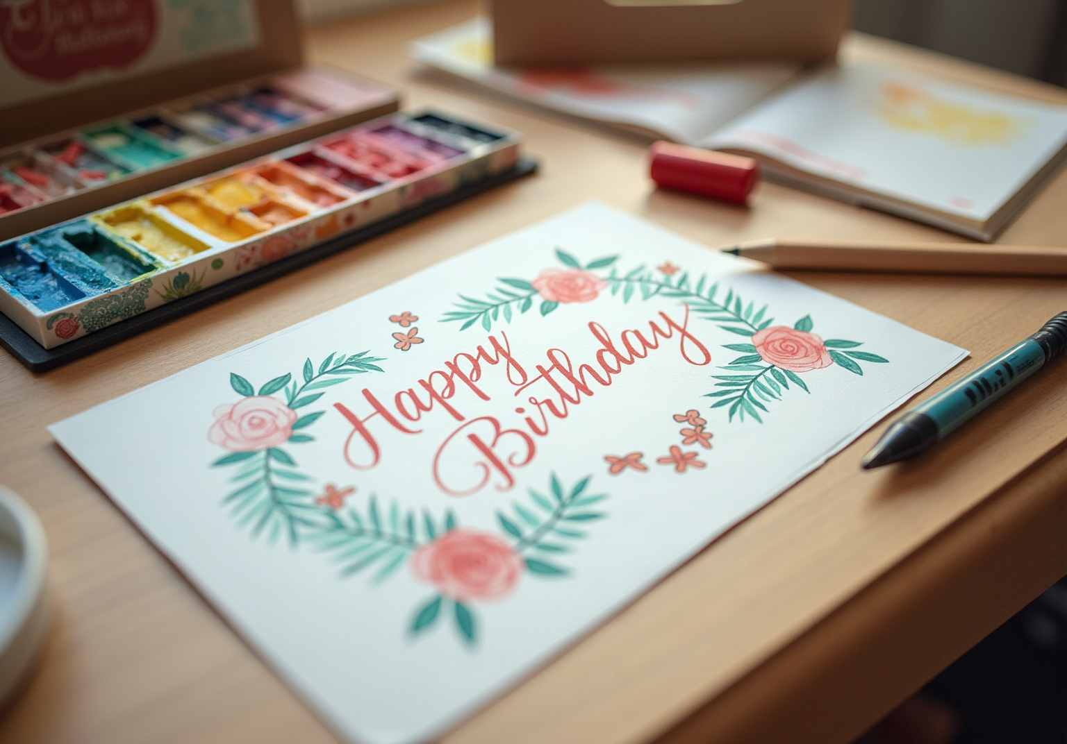 Creating a Custom Birthday Card Creating a Custom Birthday Card