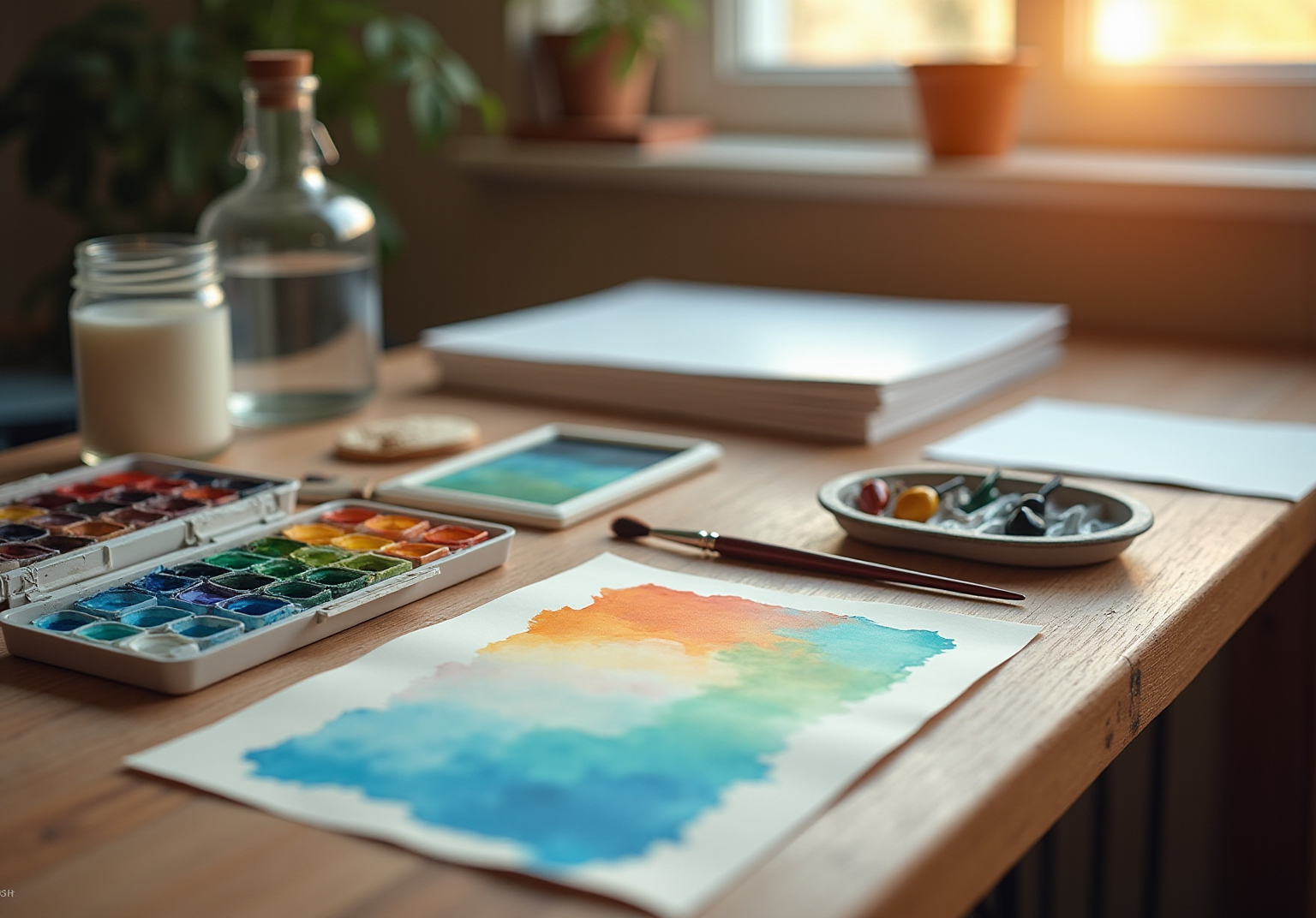 Essential Watercolor Materials for Beginners