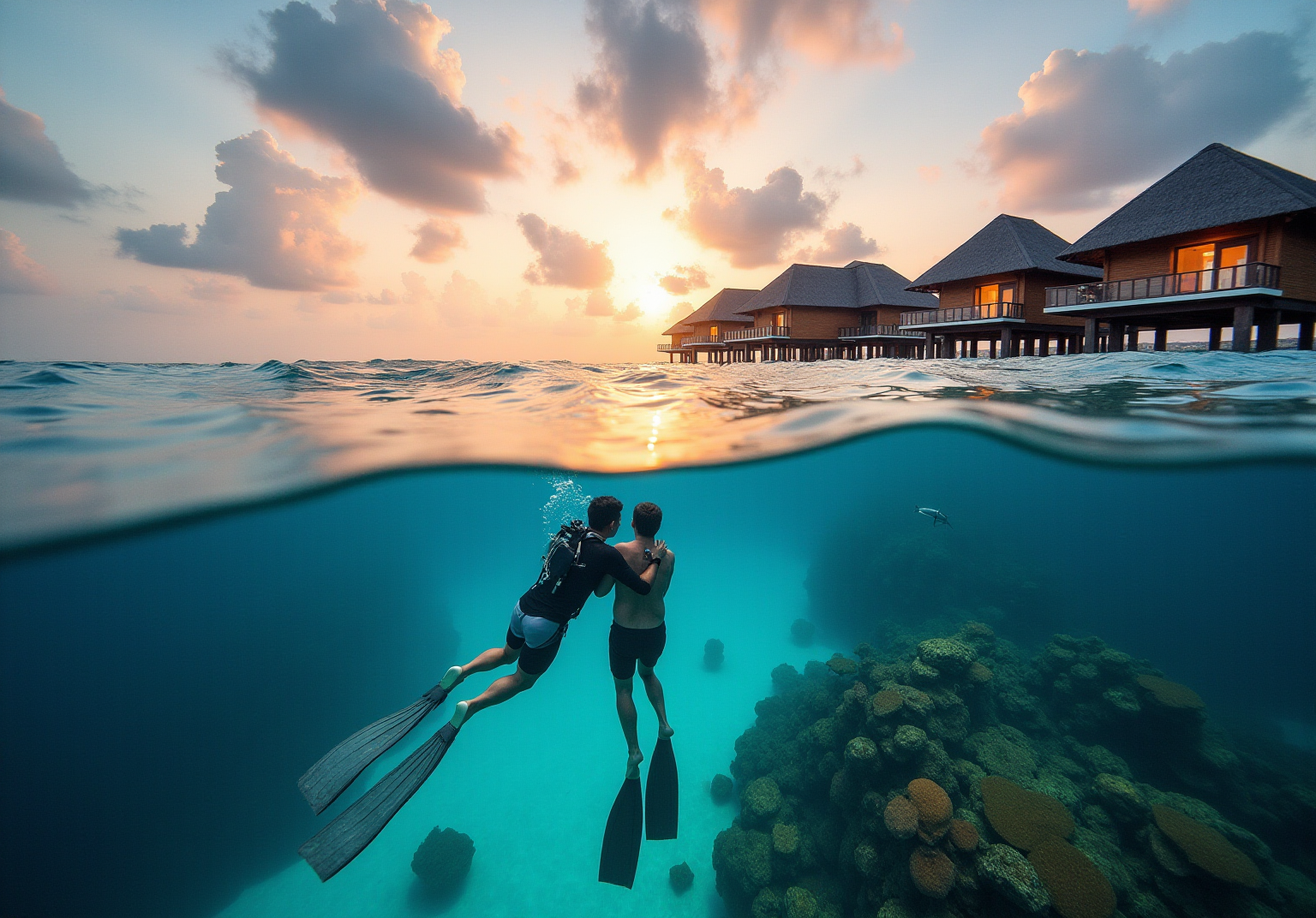 Romantic Maldives Diving Adventure