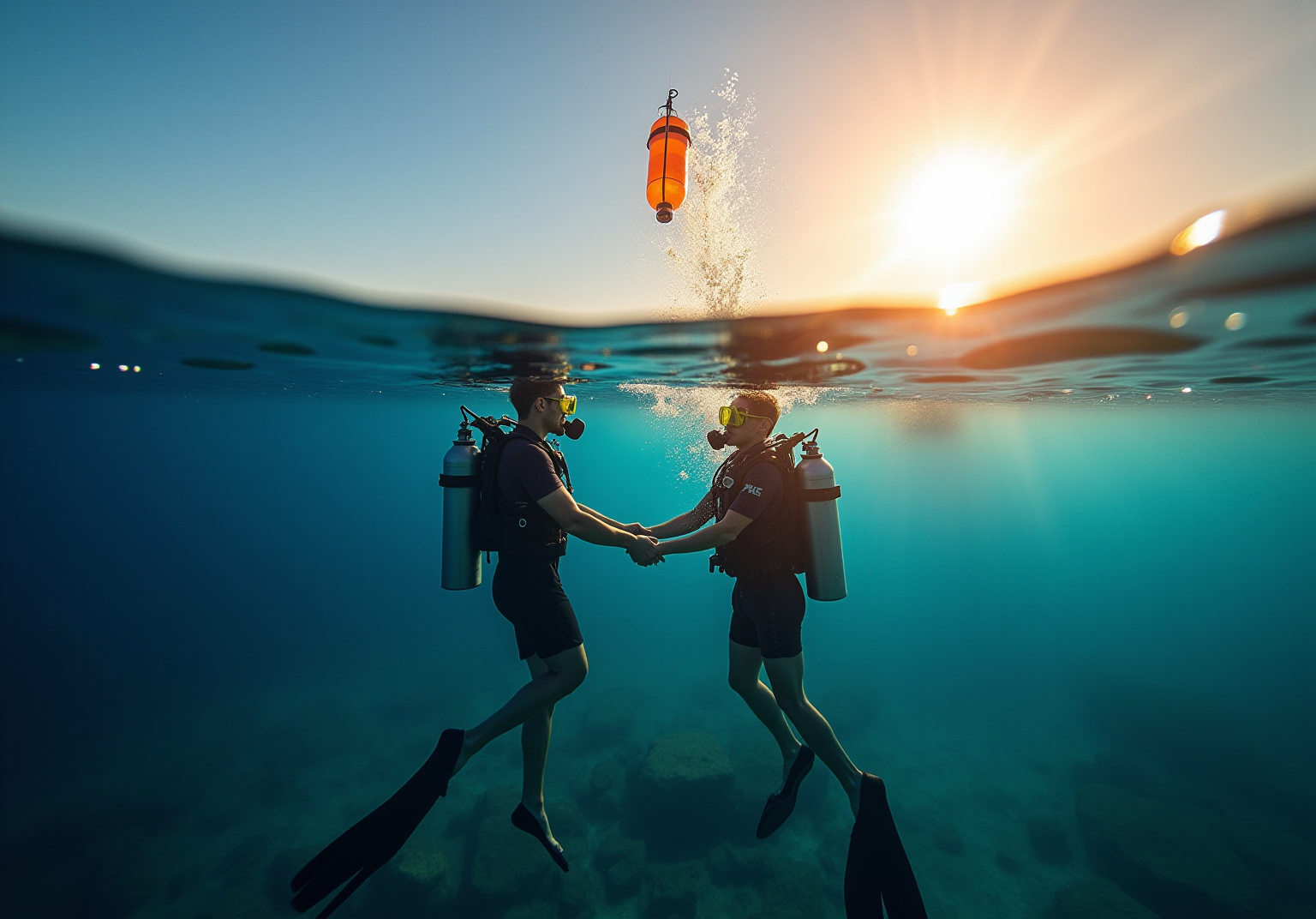 Tranquil Underwater Adventure