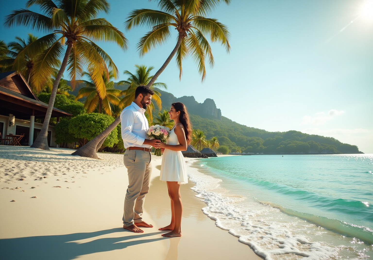 Romantic Symbolic Wedding in the Maldives Romantic Symbolic Wedding in the Maldives