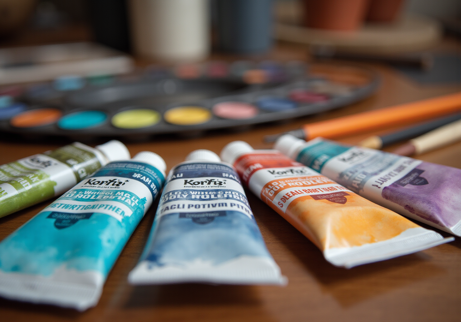 Kelly Swain's Vibrant Watercolor Tubes Kelly Swain's Vibrant Watercolor Tubes