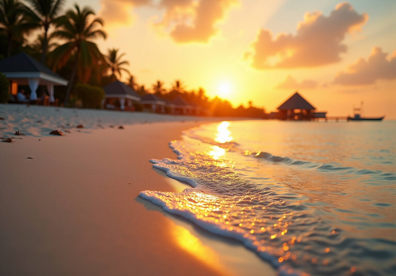 Sunset Serenity at Lily Beach Resort & Spa