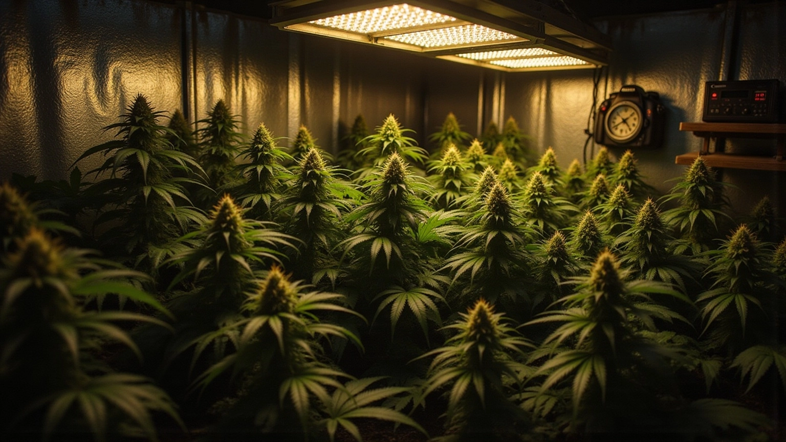 Indoor Cultivation of Black Cookie Strain