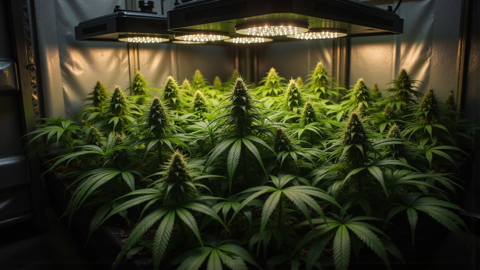 Indoor Cultivation of Blue Dream THCA Flower