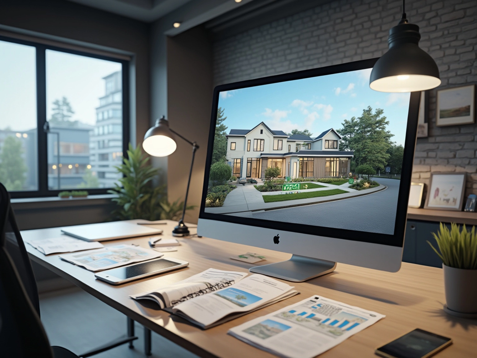 Innovative Real Estate Marketing Workspace