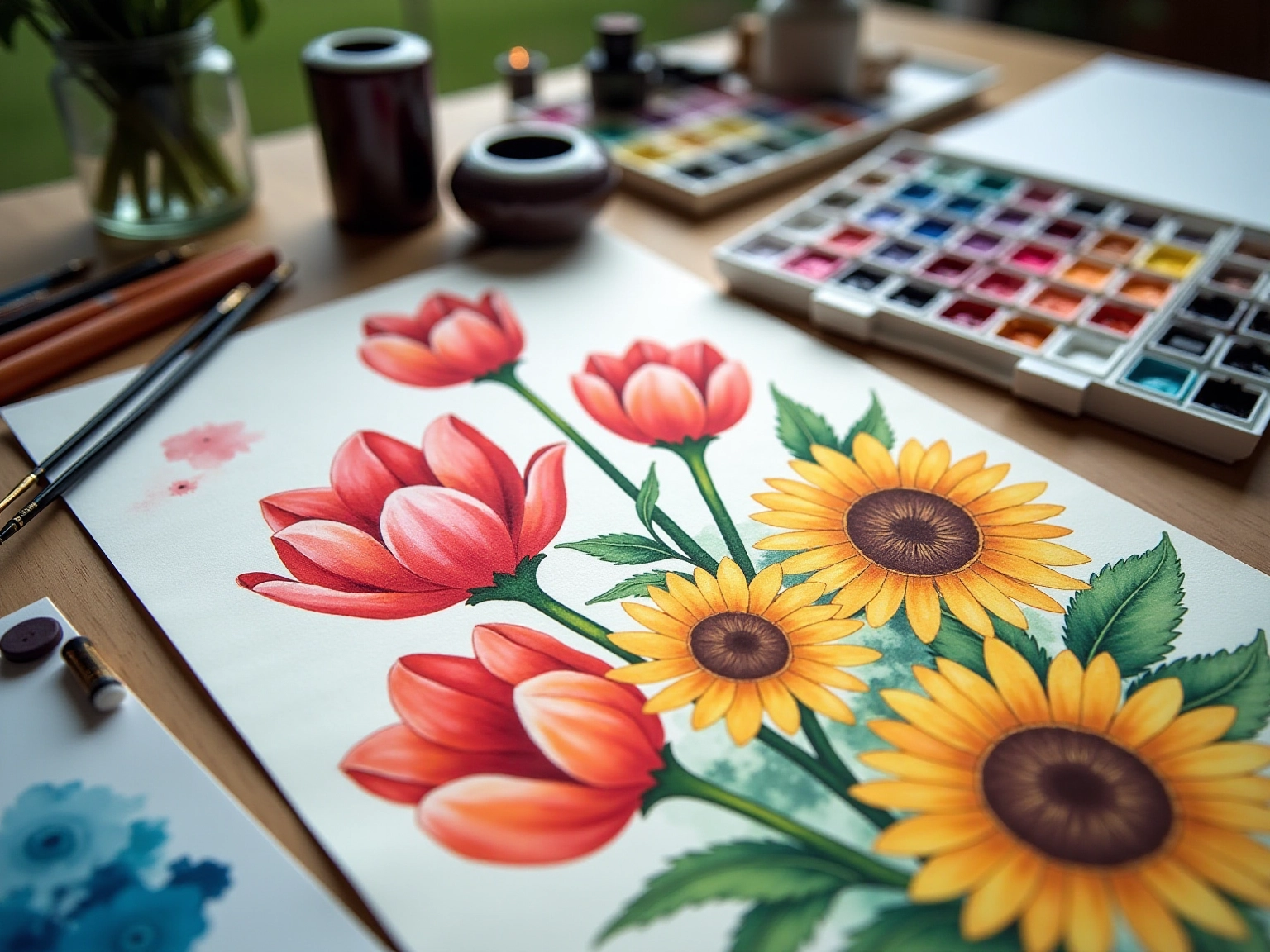Inspiration for Watercolor Floral Projects Inspiration for Watercolor Floral Projects