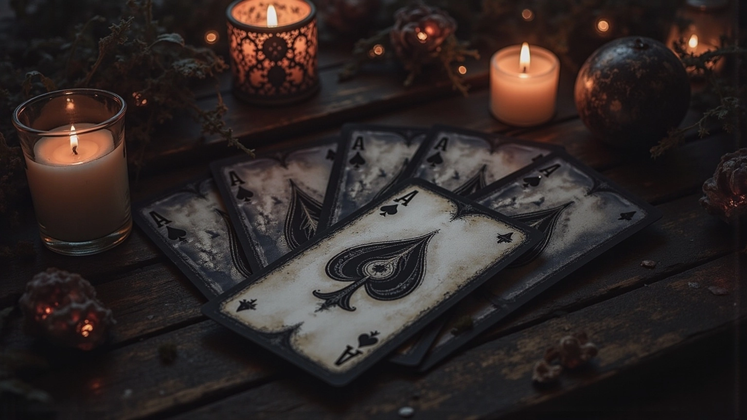 Intimate Tarot Reading with the Ace of Spades